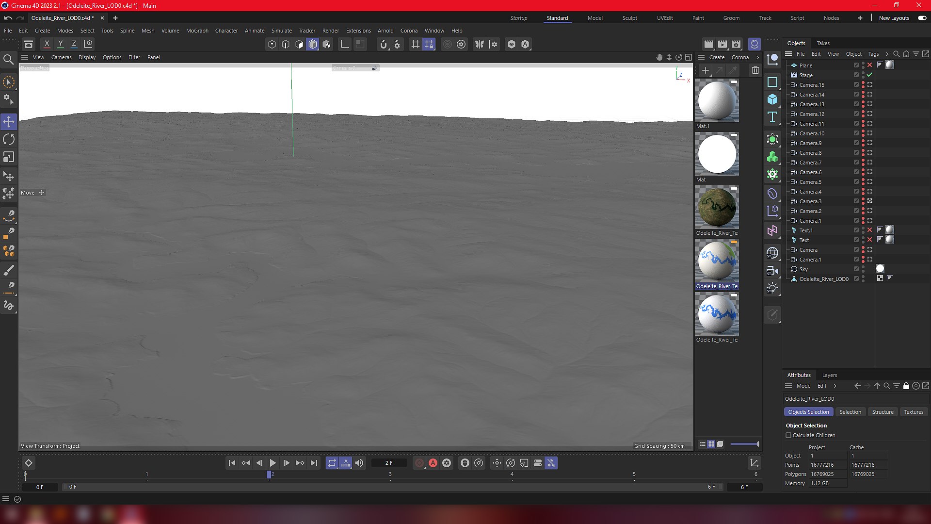 3D Odeleite River The Blue Dragon River - TurboSquid 2110479