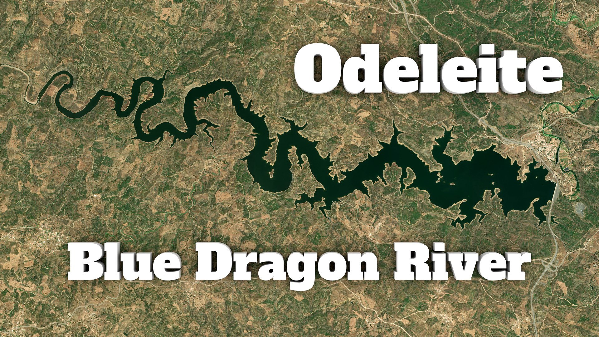 3D Odeleite River The Blue Dragon River - TurboSquid 2110479
