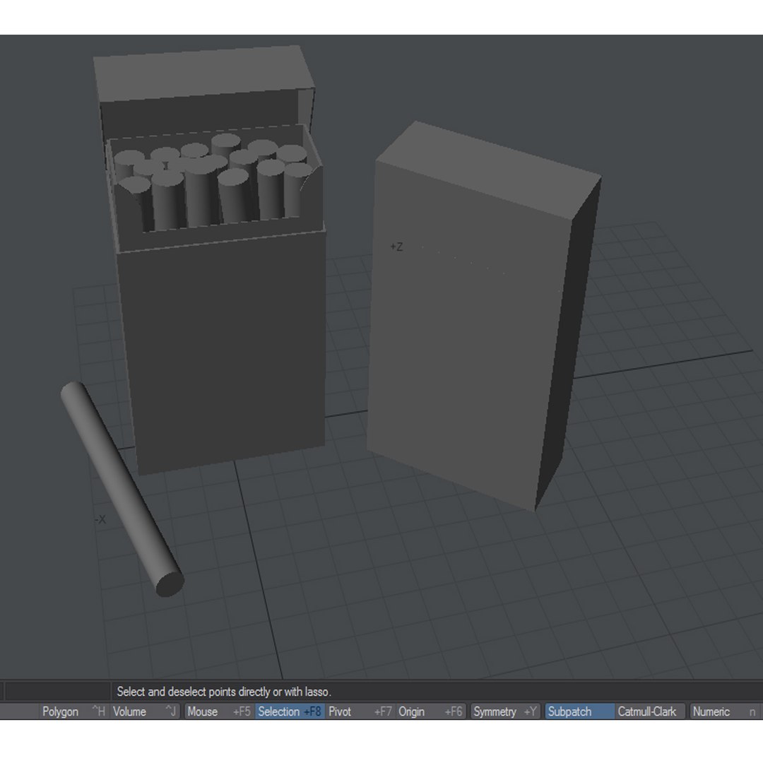 Cigarettes Box 3D Model - TurboSquid 1421294