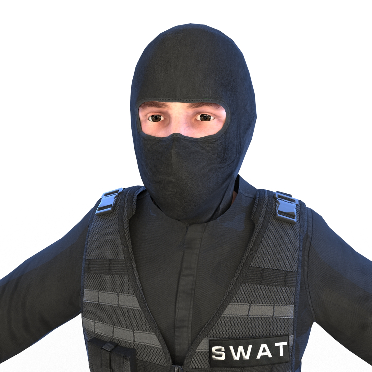 3D swat soldier 4k model - TurboSquid 1490242
