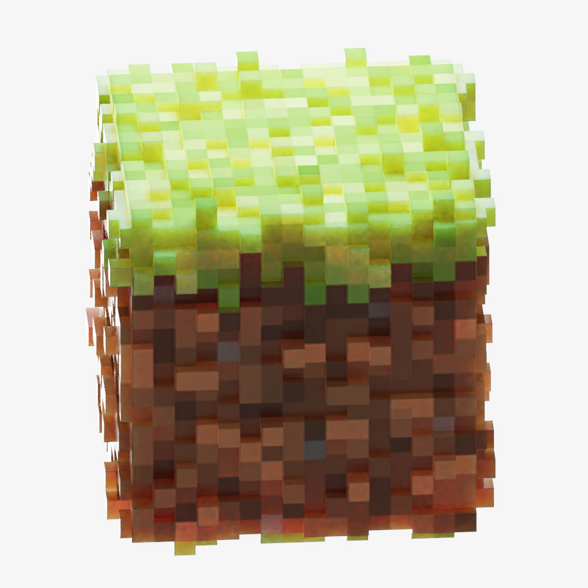 3D craft minecraft dirt - TurboSquid 1598665