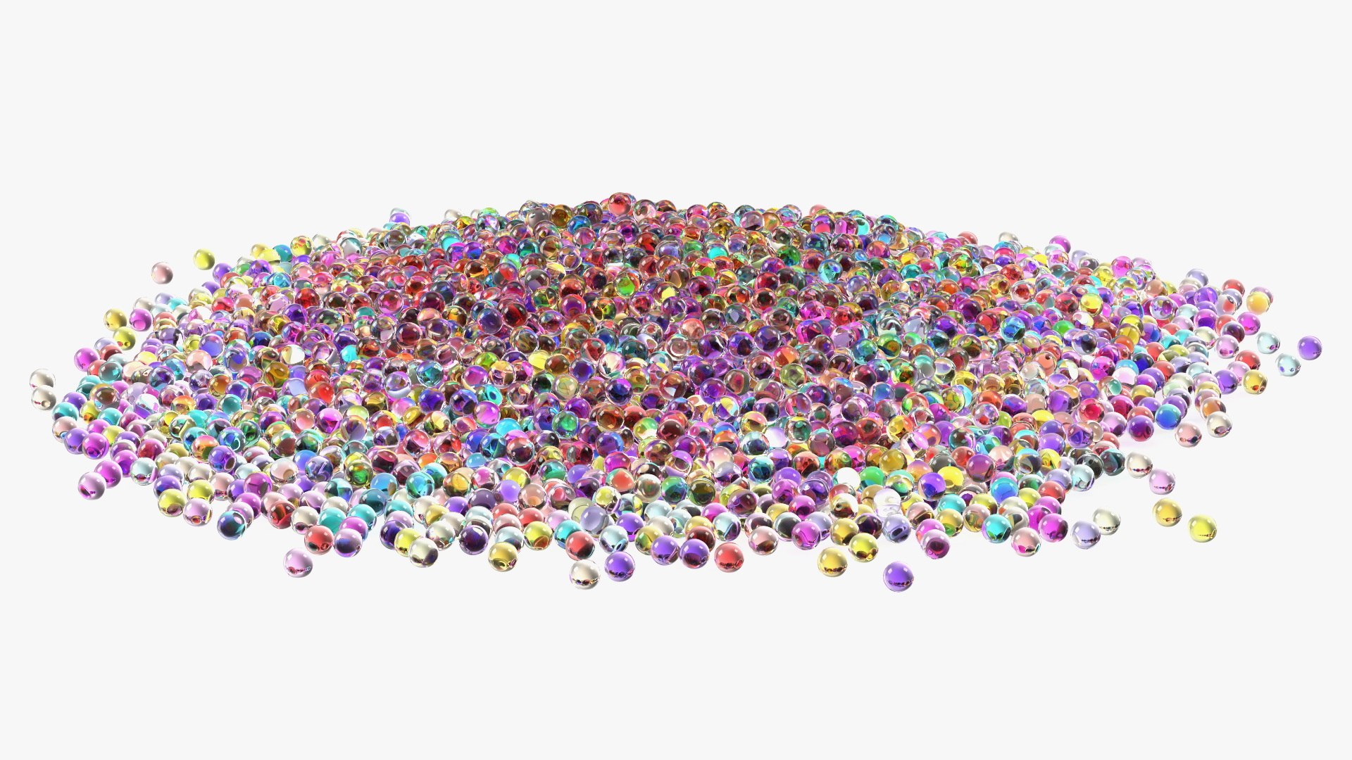 3D Water Gel Beads Pile - TurboSquid 2080444