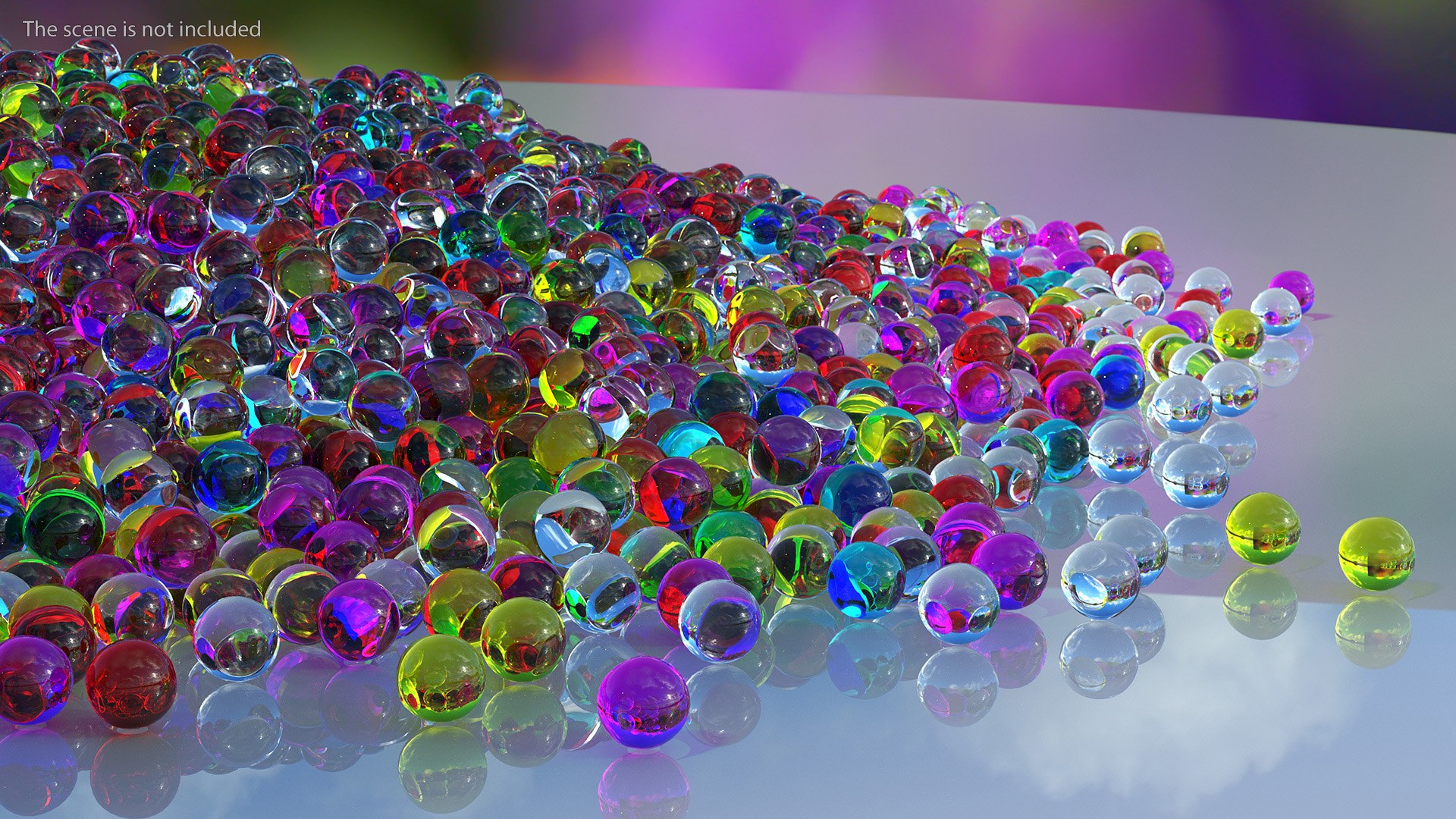3D Water Gel Beads Pile - TurboSquid 2080444