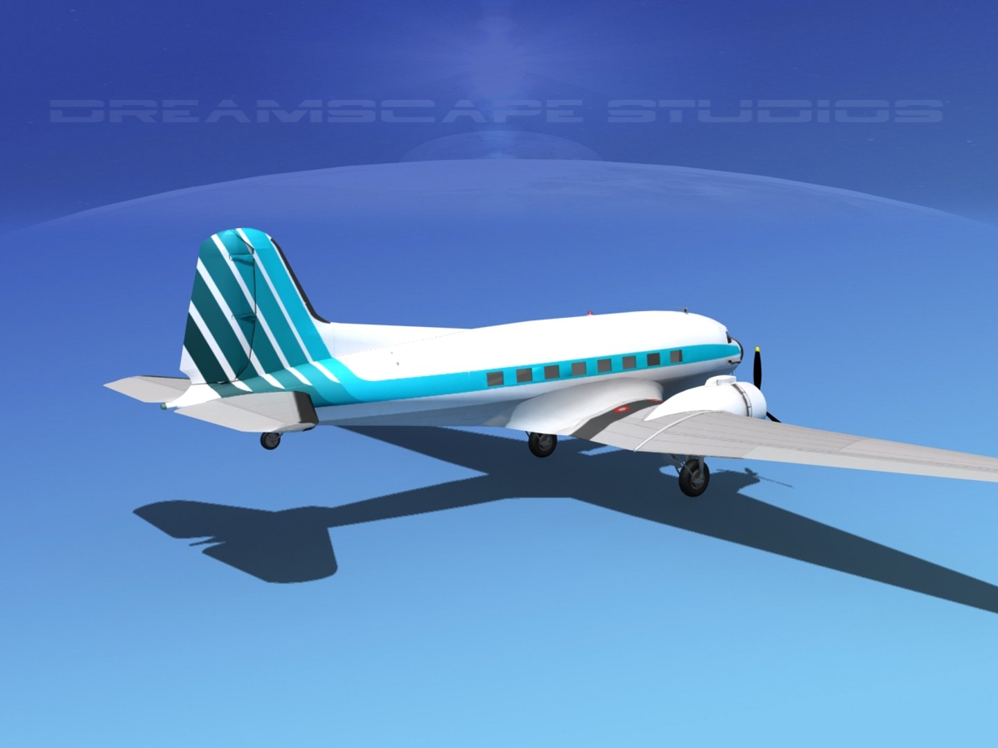3d Dc-3 Douglas