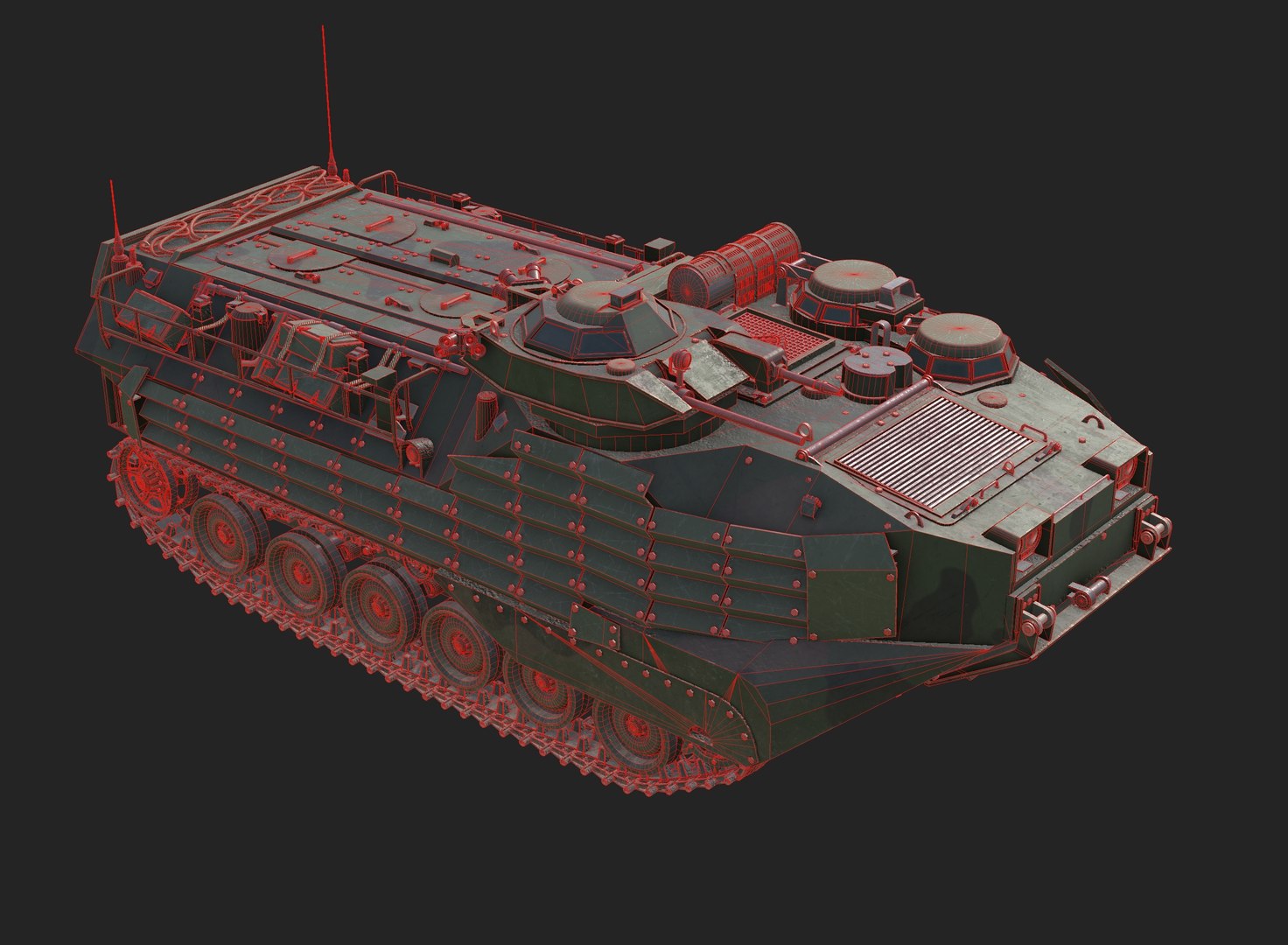 5 Military Vehicles Collection Model - TurboSquid 2244193