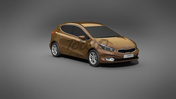 c'eed 3D 모델 - TurboSquid 671662