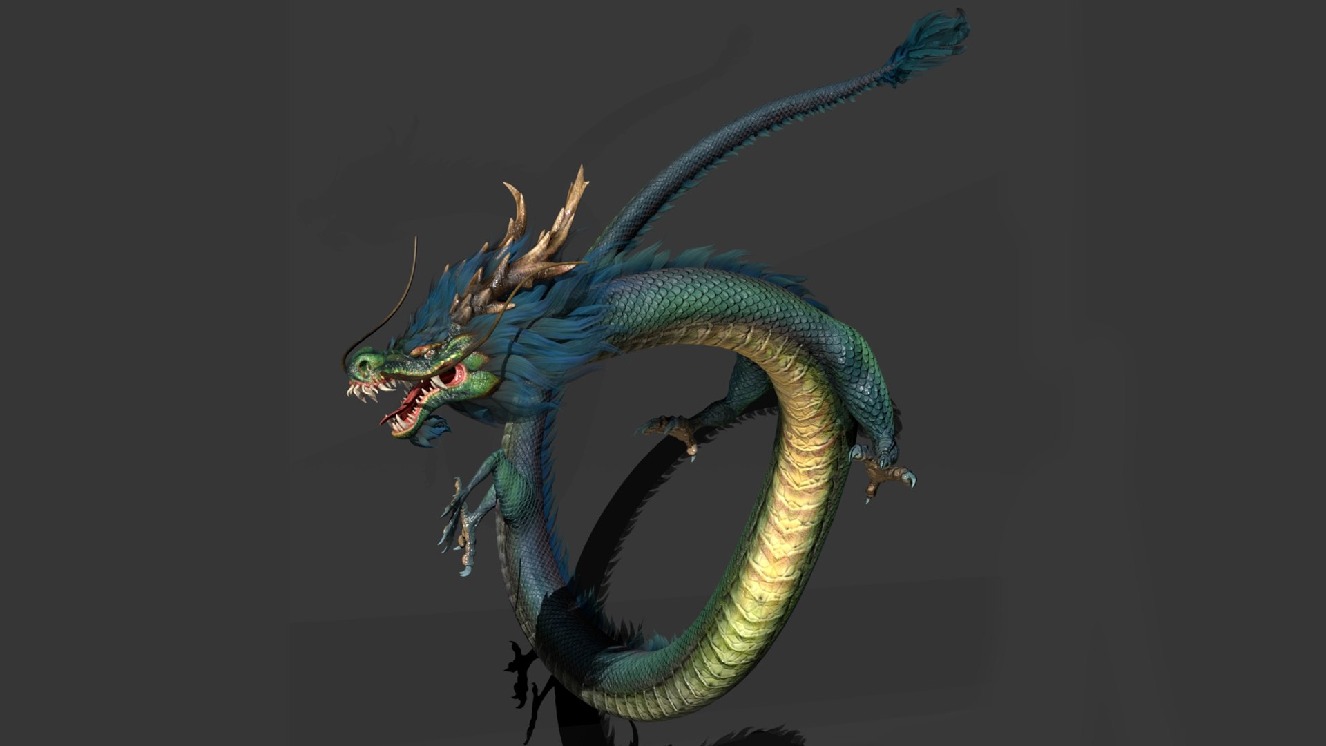 Dragon Rig 3D Model - TurboSquid 2073042