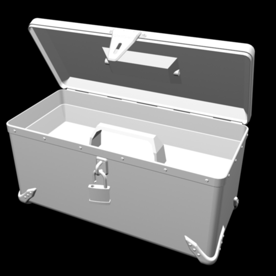 3d model tool box