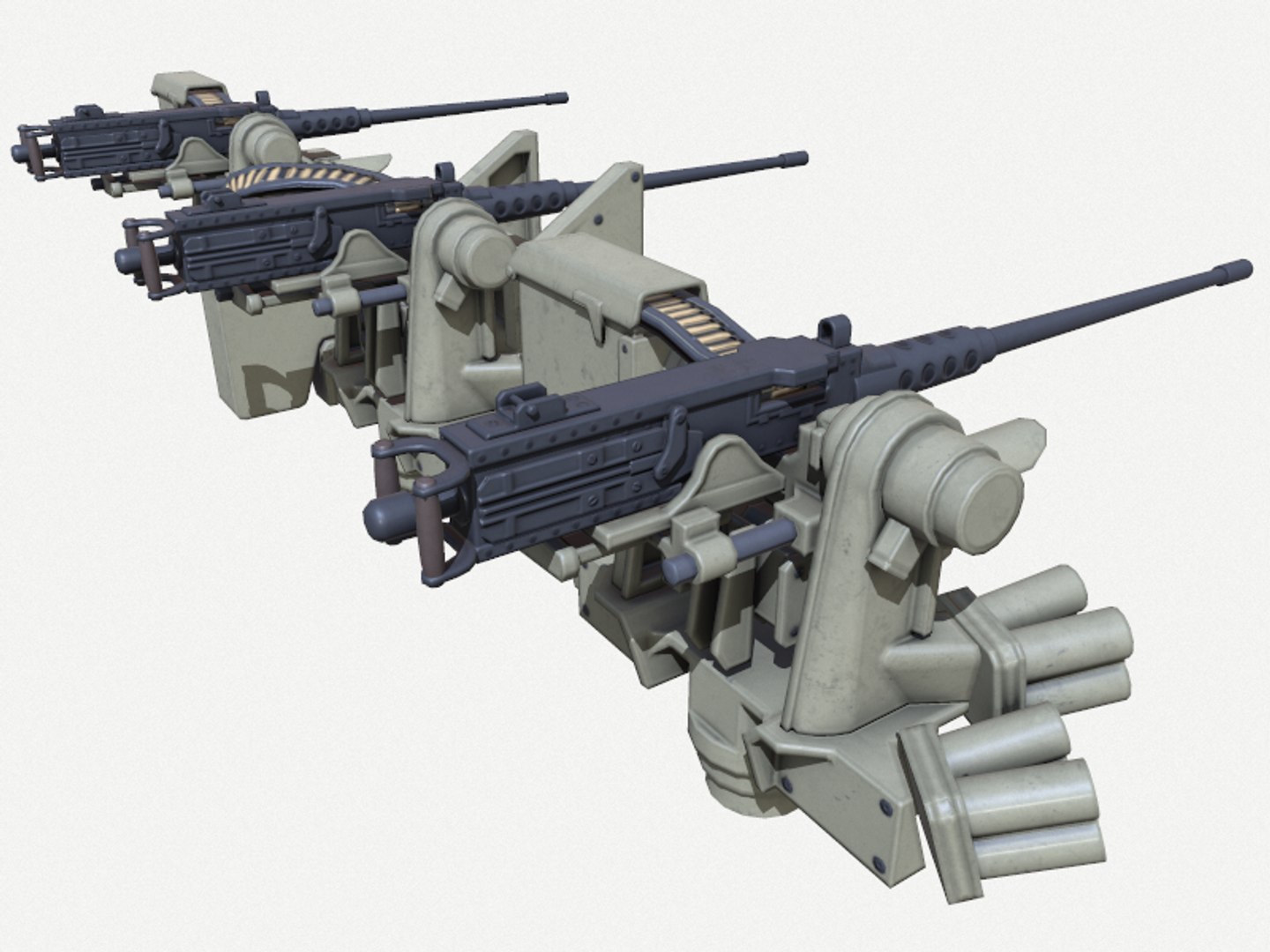 3D M153 Crows Ii Dust Model - TurboSquid 1431542