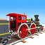 Locomotive Train 3ds