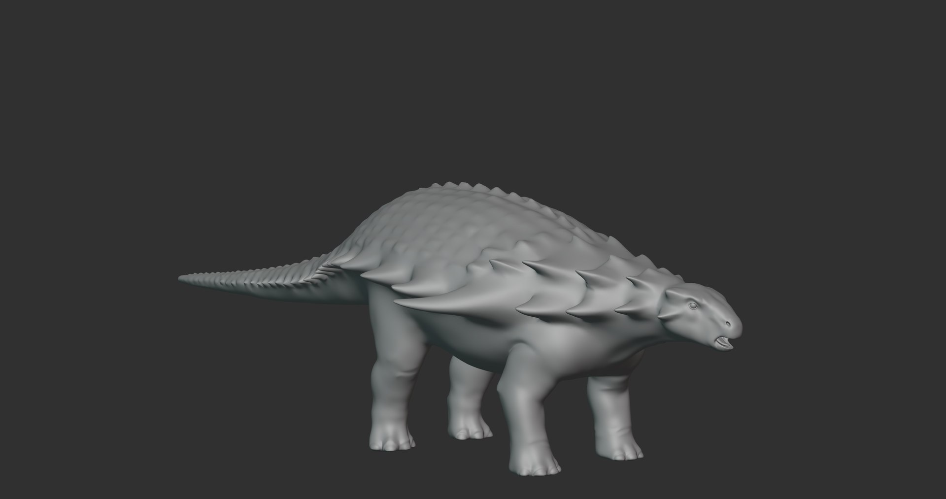 Nodosaurus Basemesh Low Poly model - TurboSquid 1994699