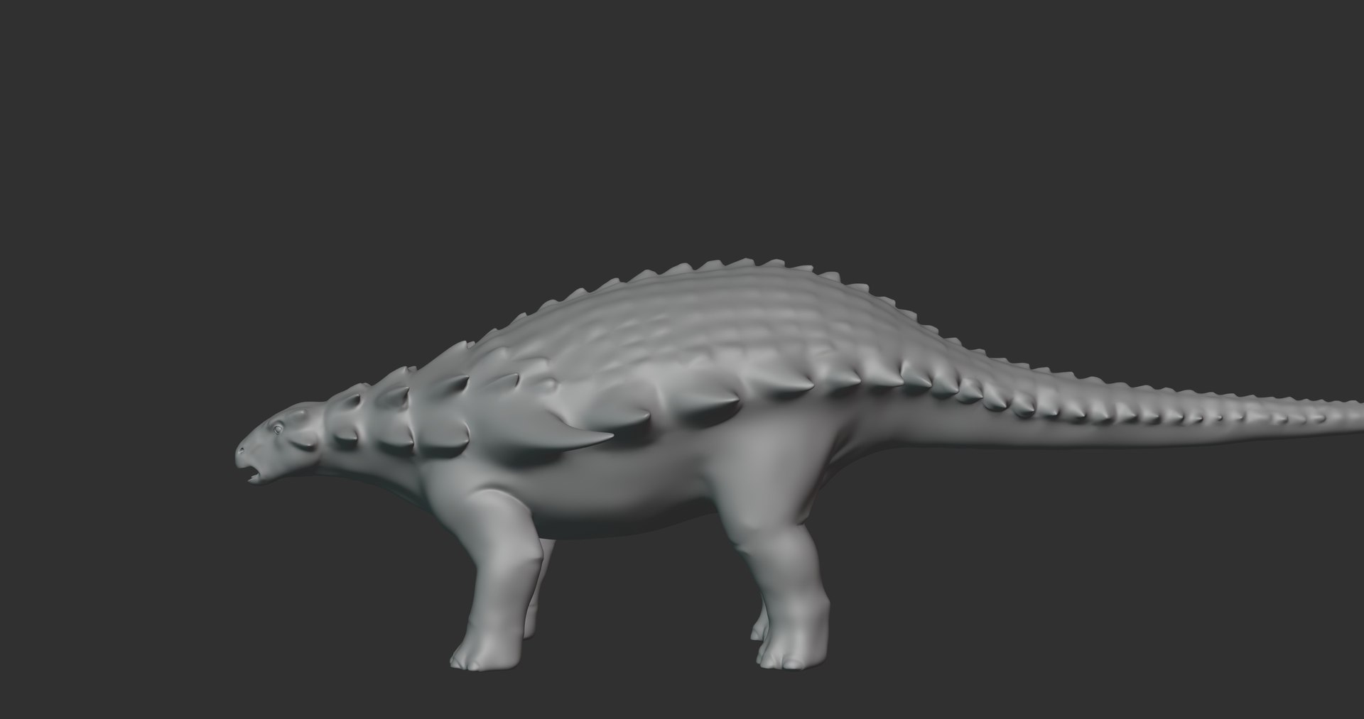 Nodosaurus Basemesh Low Poly model - TurboSquid 1994699