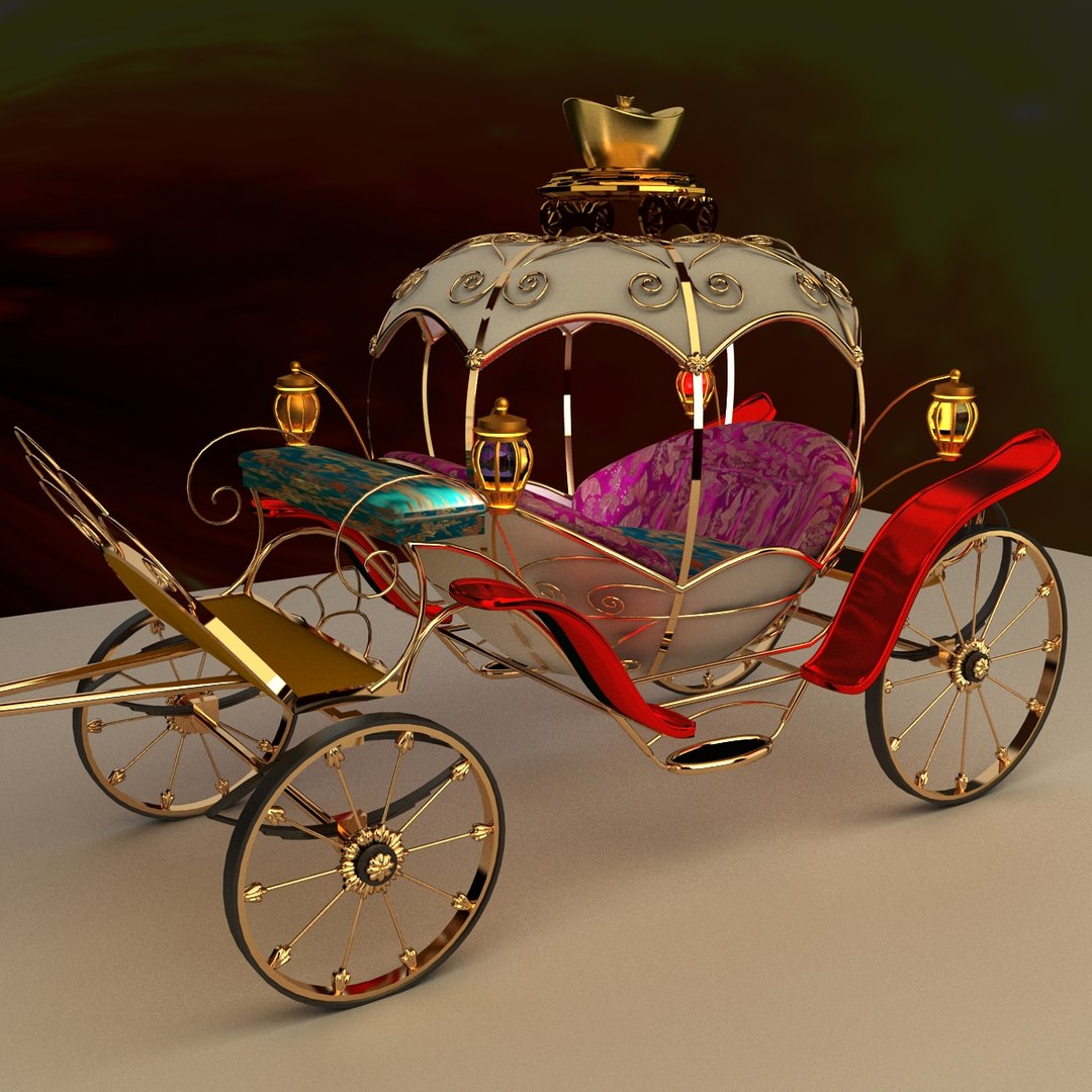 3D Chinese Carriage - TurboSquid 2079813