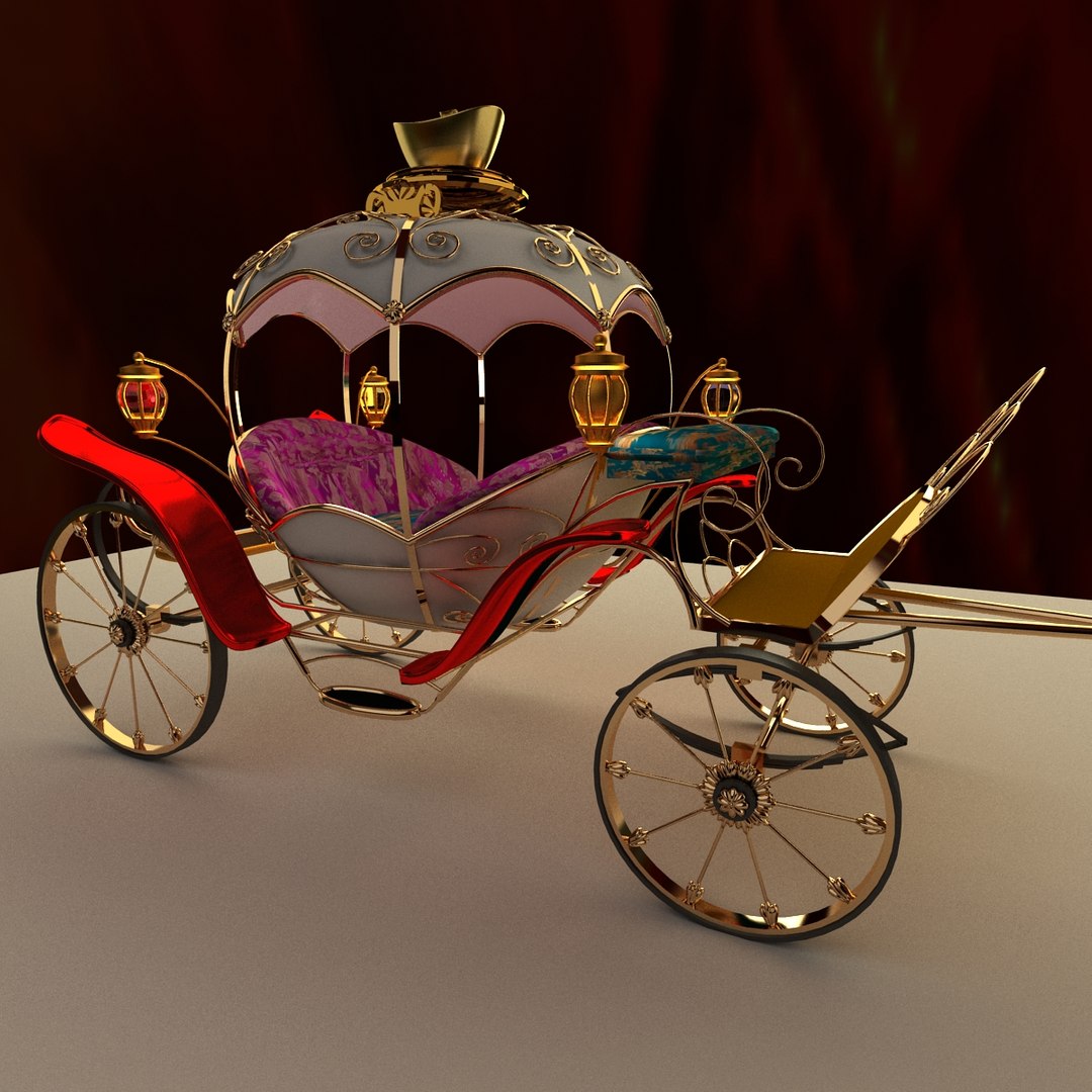 3D Chinese Carriage - TurboSquid 2079813