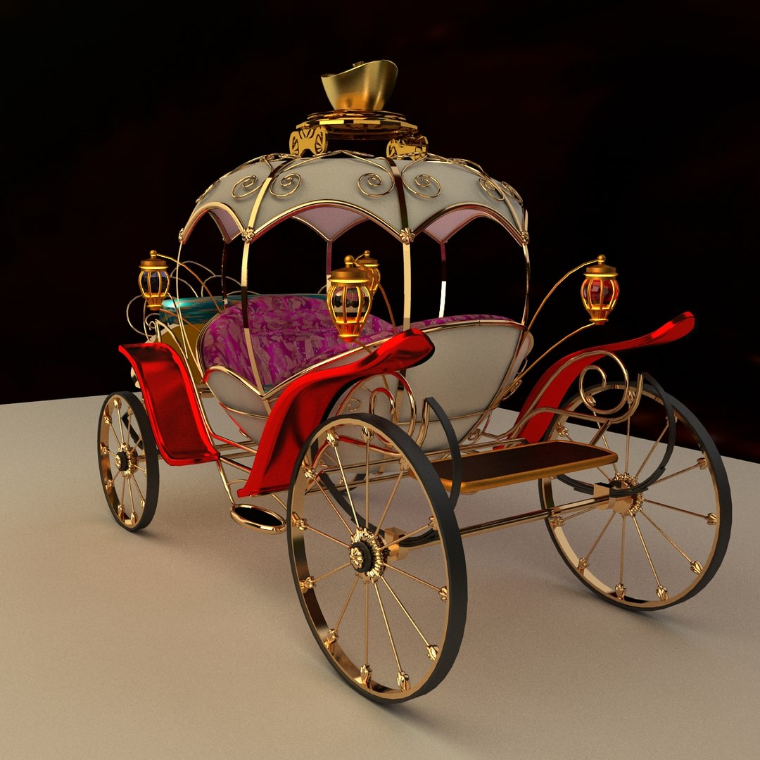 3D Chinese Carriage - TurboSquid 2079813