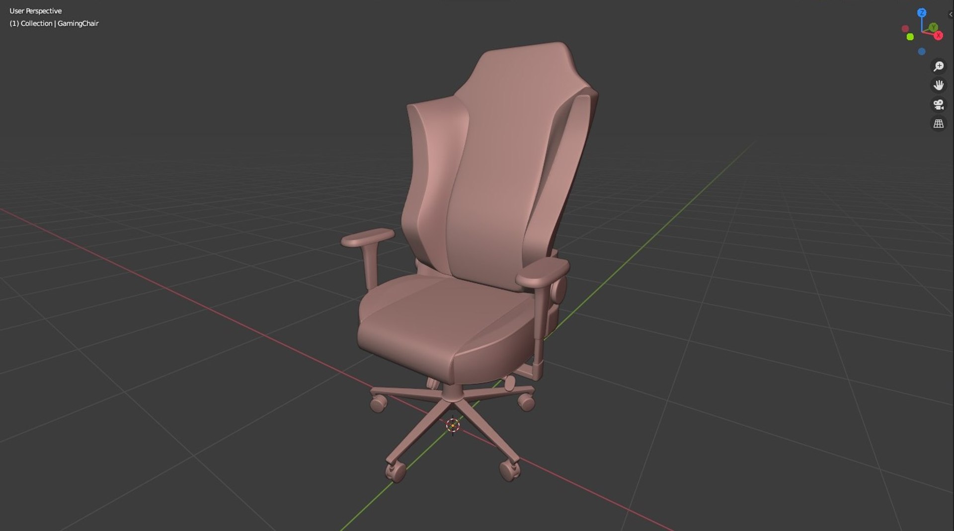 Gaming Chair Model - TurboSquid 1612442