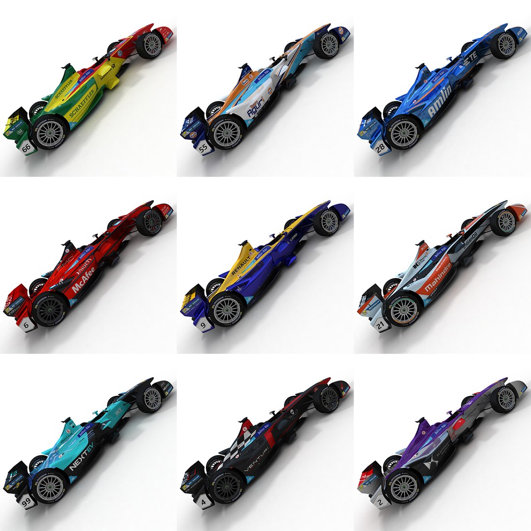 3d model season 2 formula e
