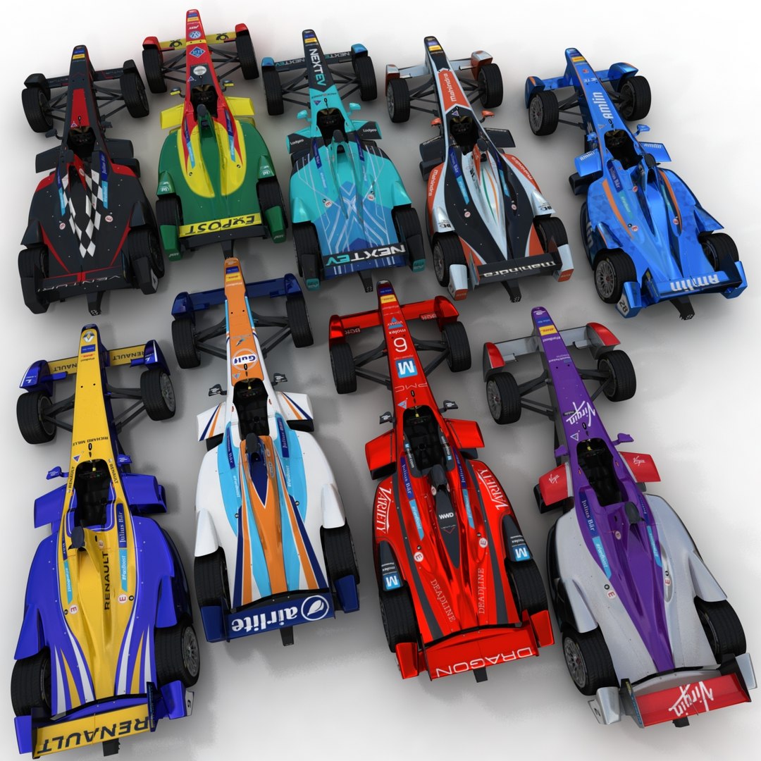 3d model season 2 formula e