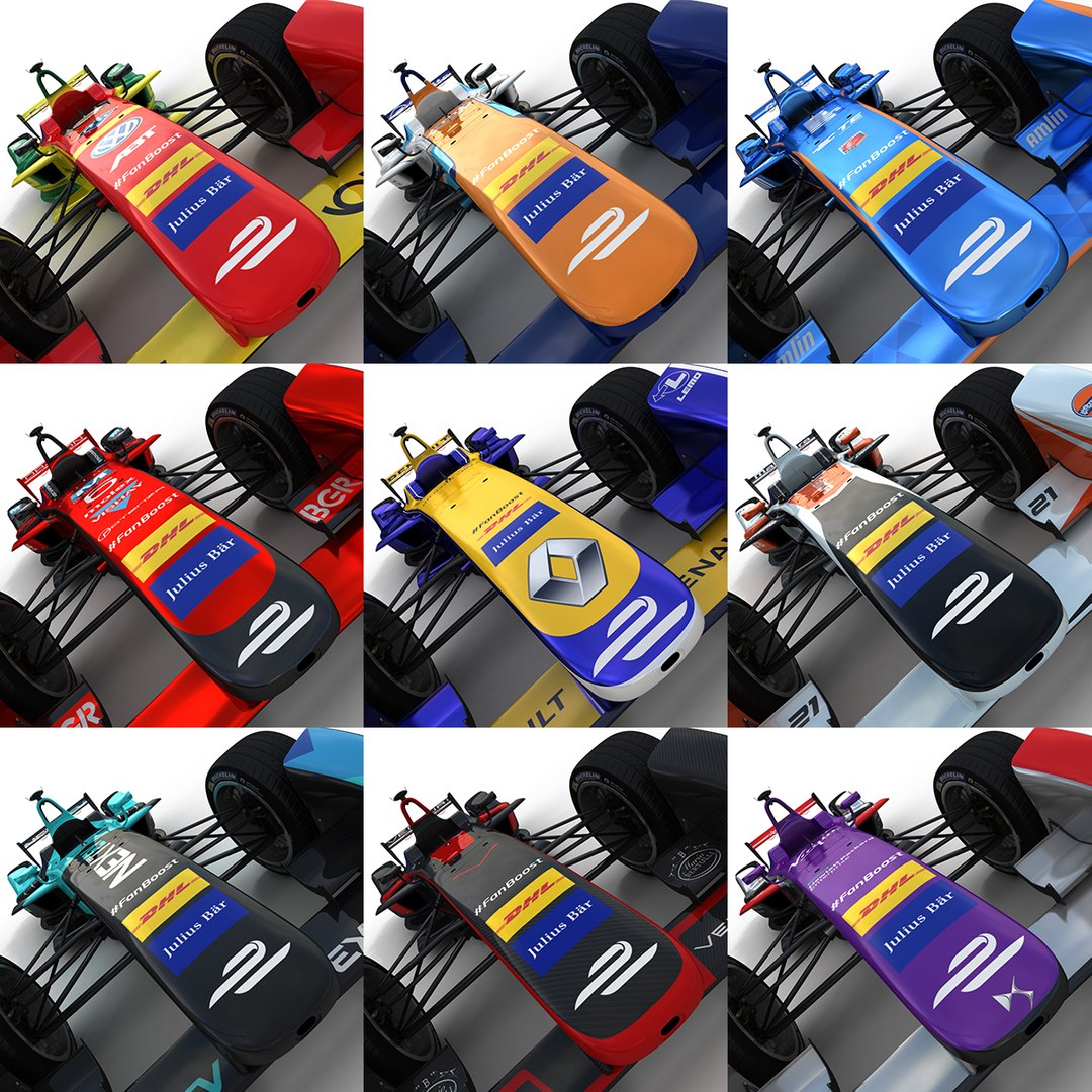 3d model season 2 formula e