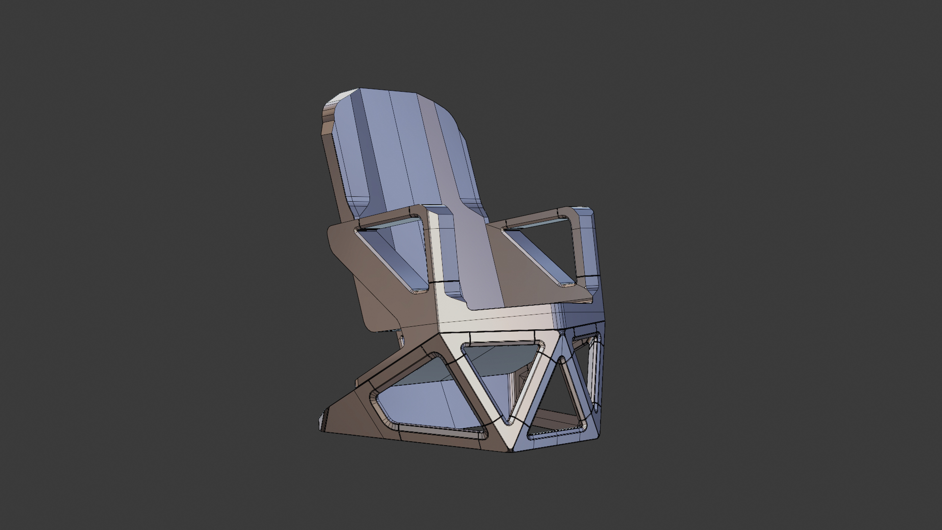3D sci-fi chair - TurboSquid 1658582
