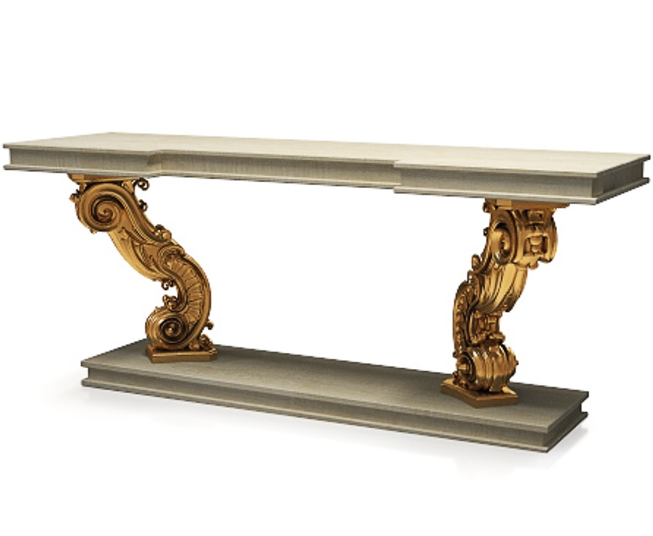 3d Classical Console