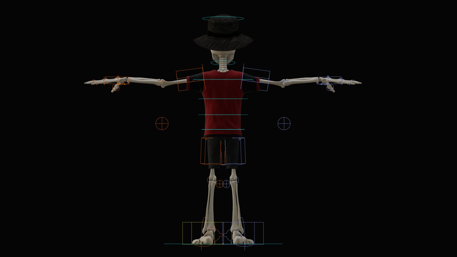 3D Skeleton Cartoon Scary - TurboSquid 2130242