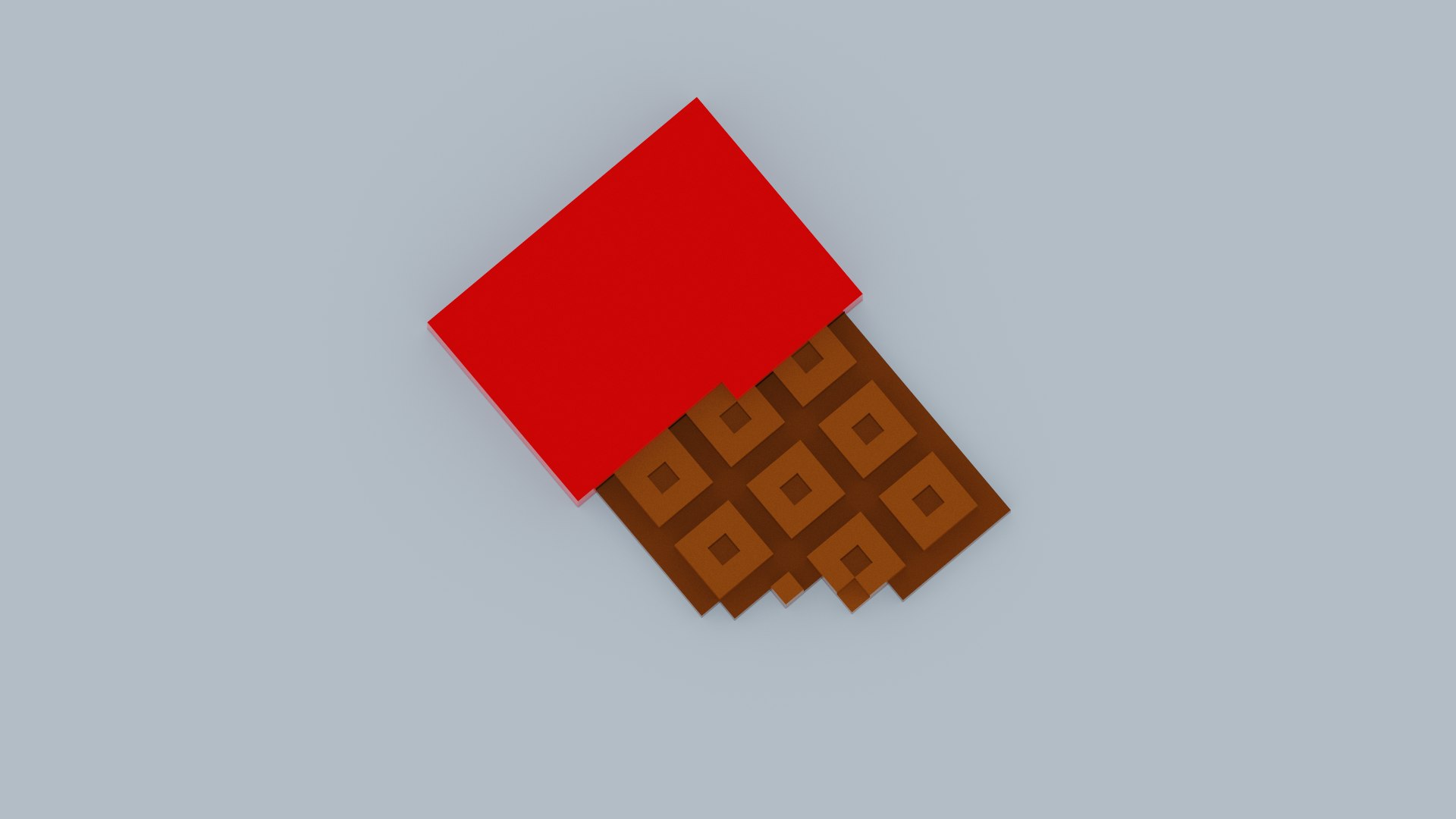 3D Voxel Chocolate - TurboSquid 1962770