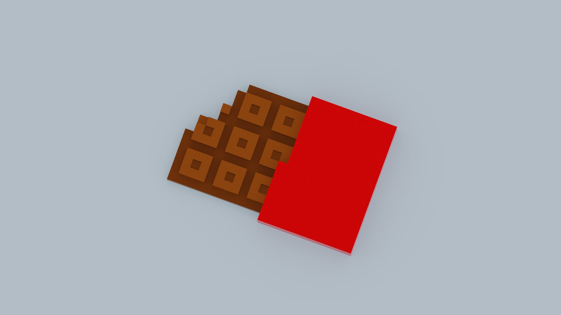 3D Voxel Chocolate - TurboSquid 1962770