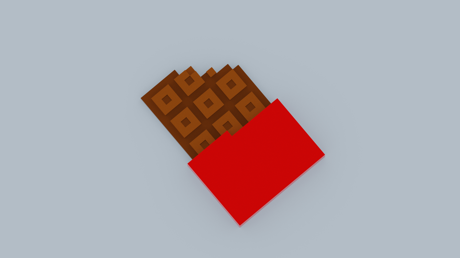 3D Voxel Chocolate - TurboSquid 1962770