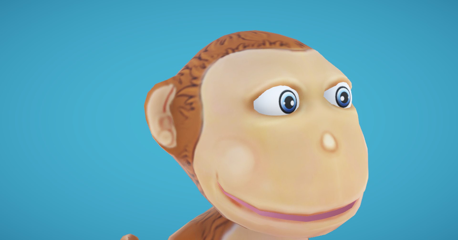 3D monkey pet model - TurboSquid 1296627