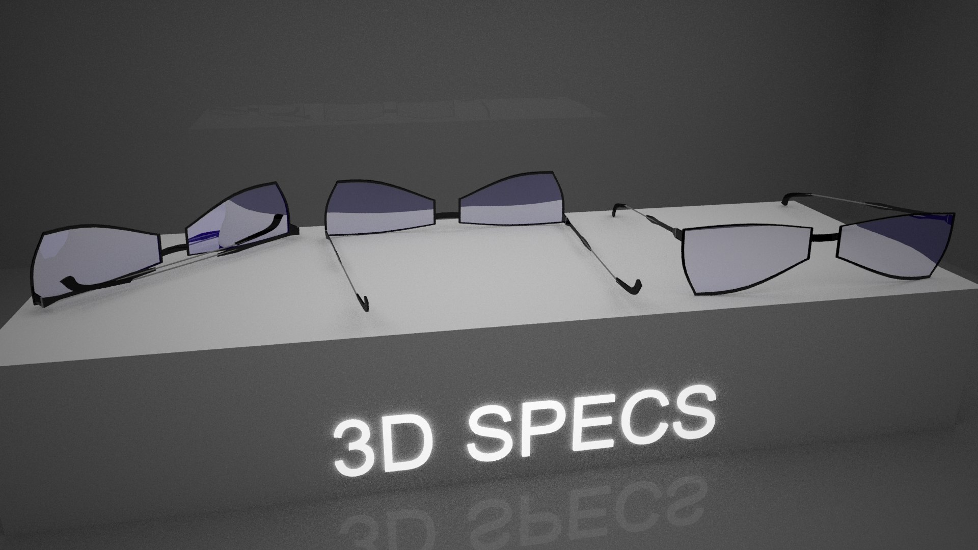 3D Spectacles - TurboSquid 1541210