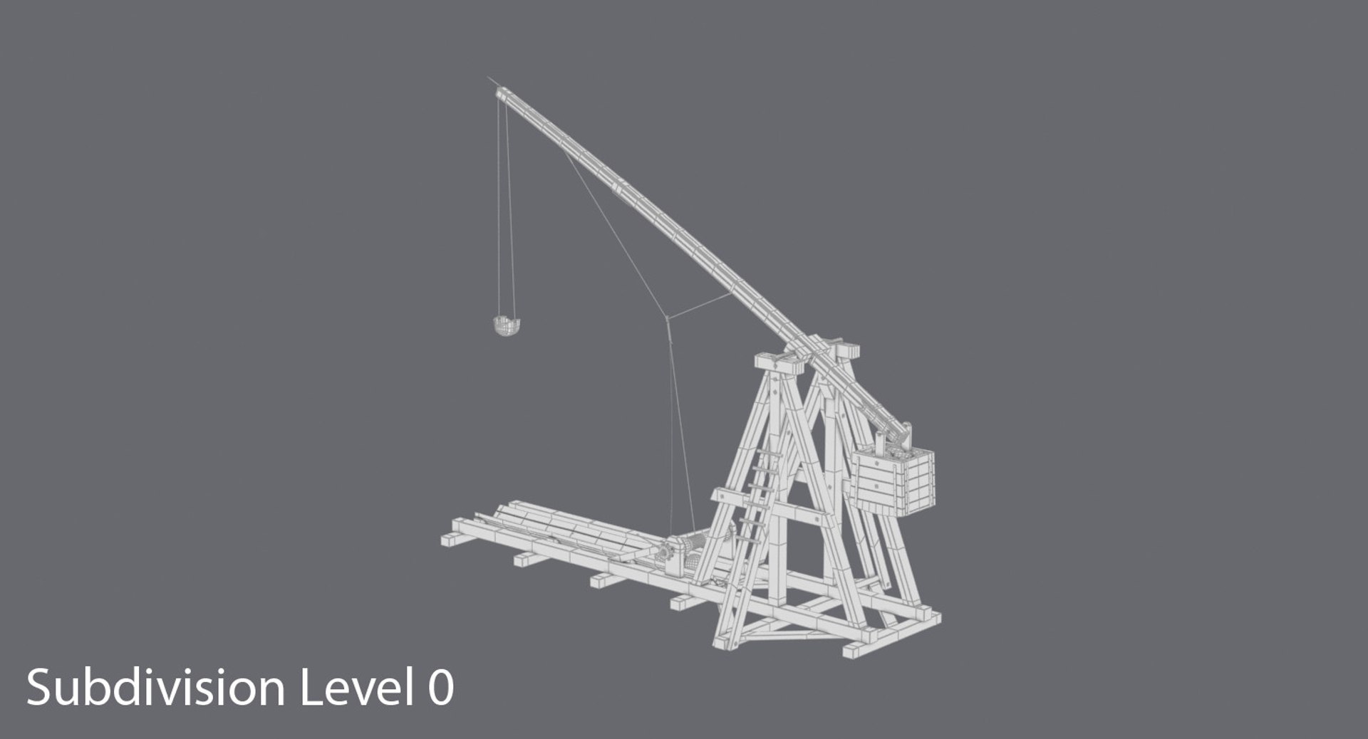 Medieval-trebuchet 3D model - TurboSquid 1160447
