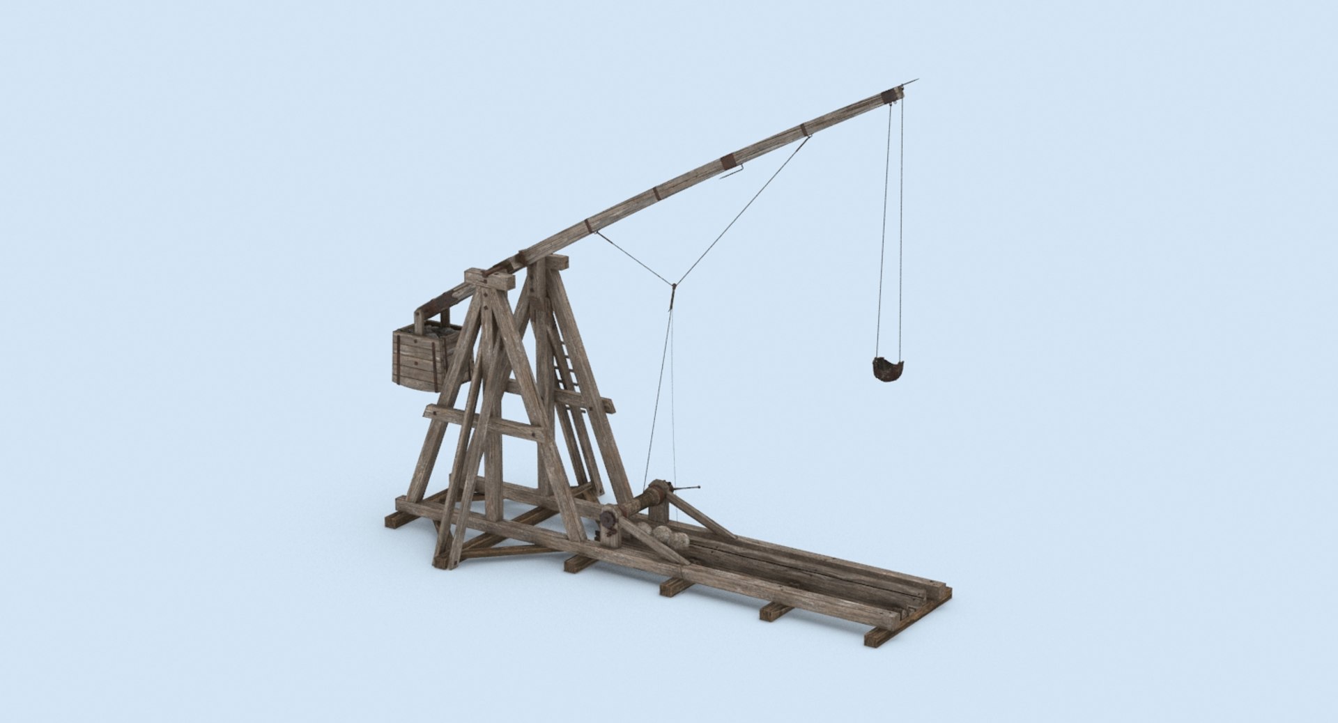 Medieval-trebuchet 3D Model - TurboSquid 1160447