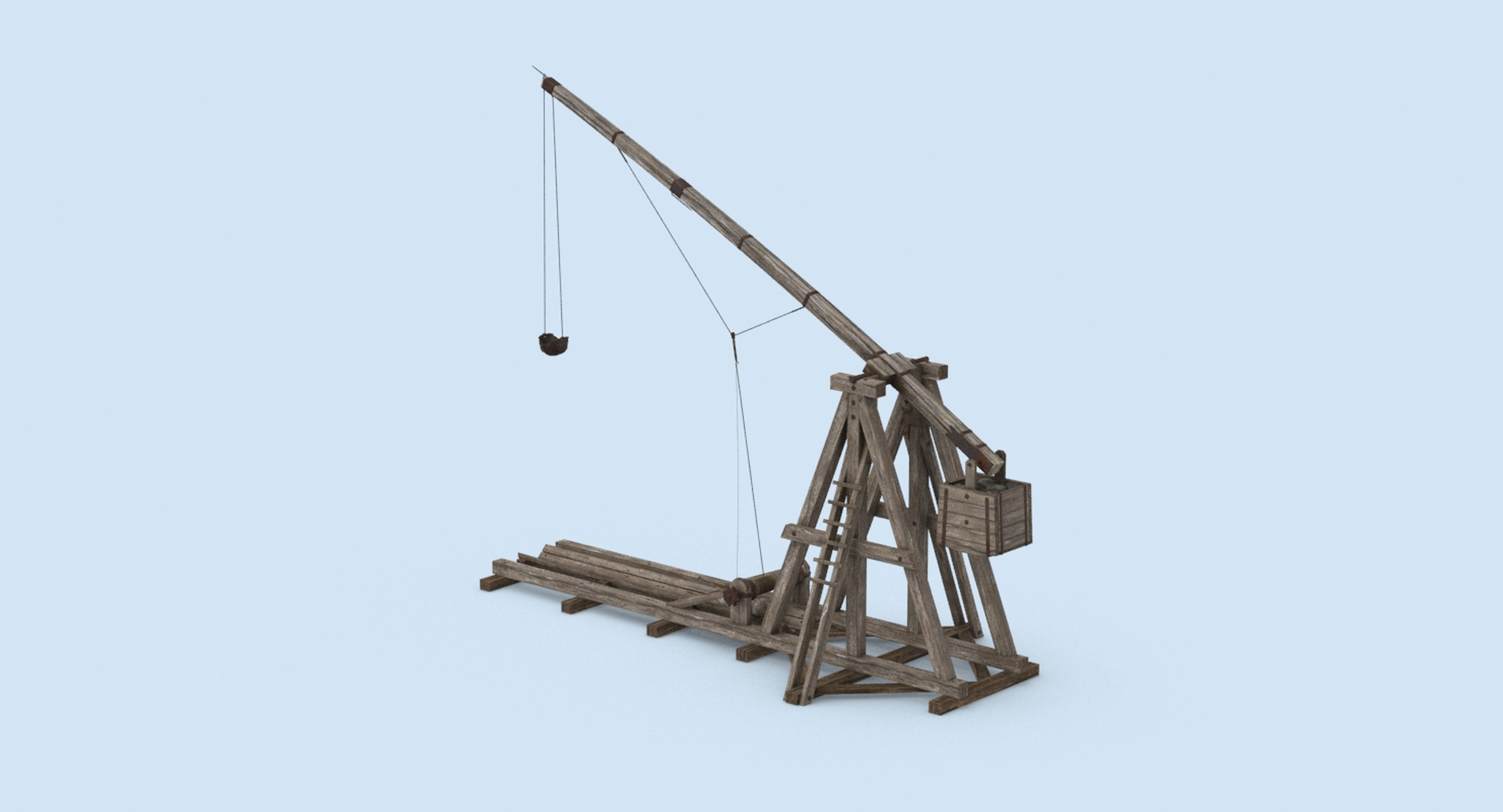 Medieval-trebuchet 3D model - TurboSquid 1160447