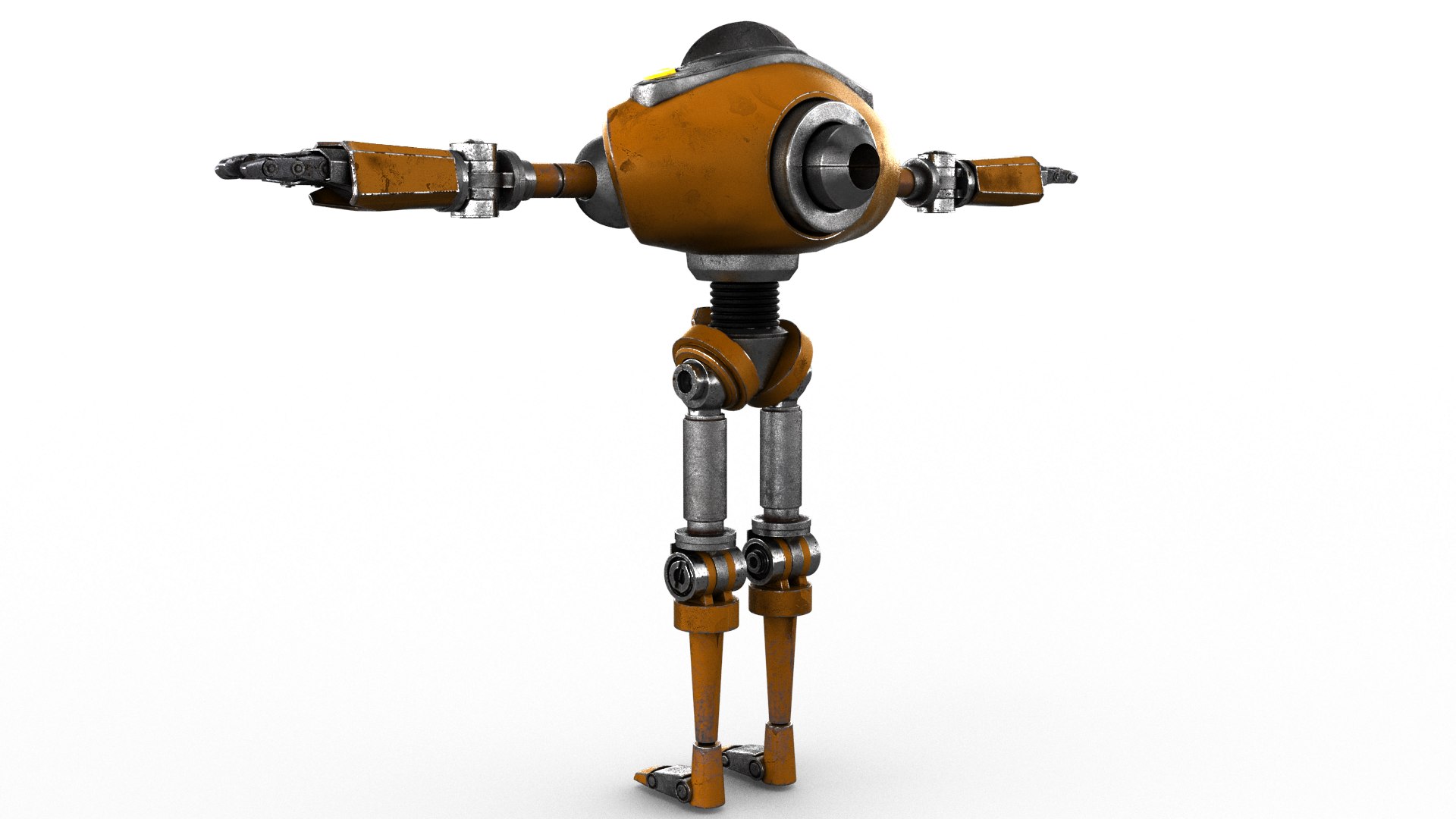 Cartoon Robot 3D Model - TurboSquid 1491087