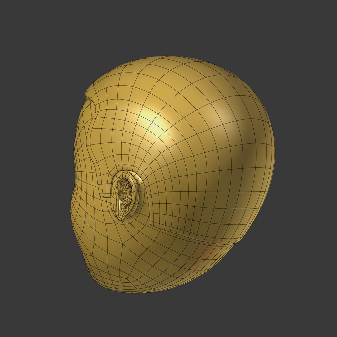 3D Man Head Icon Model - TurboSquid 1588954