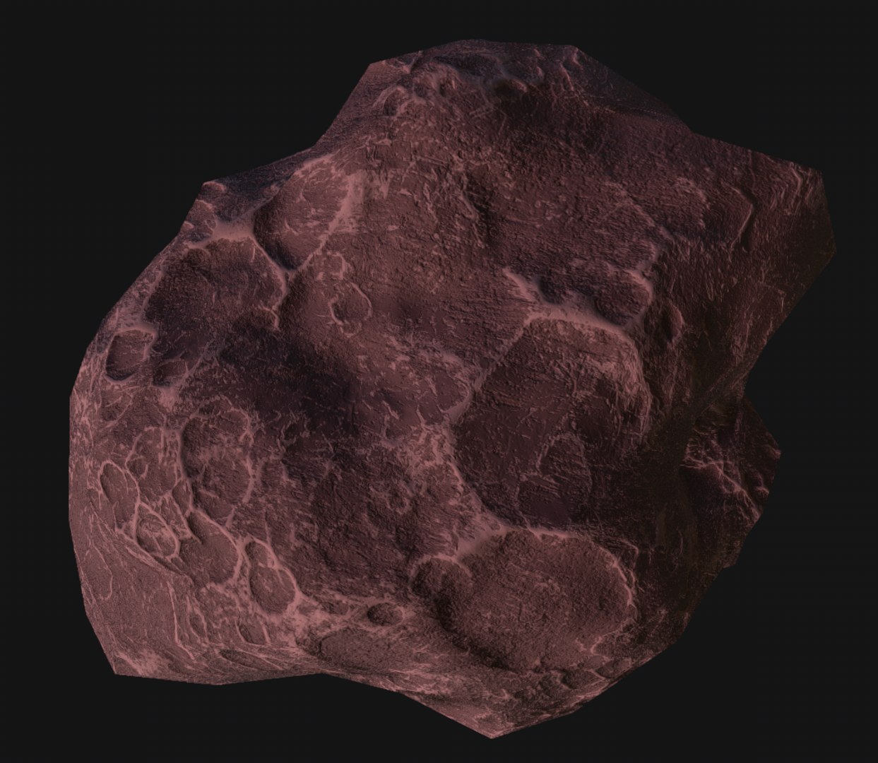 Asteroid 3D Model - TurboSquid 1302307