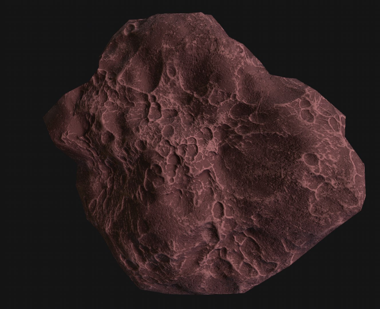Asteroid 3D Model - TurboSquid 1302307
