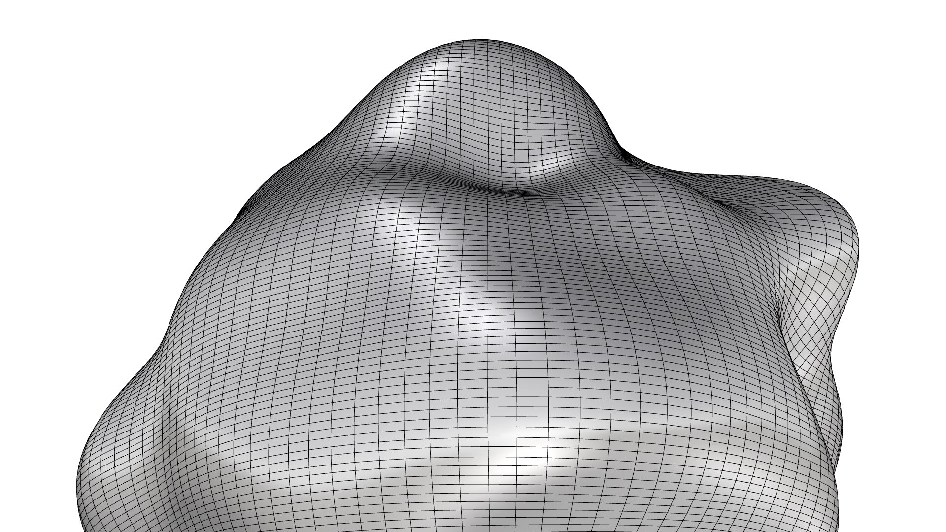 Blobs Organic Mesh Mass 3D Model - TurboSquid 2285994