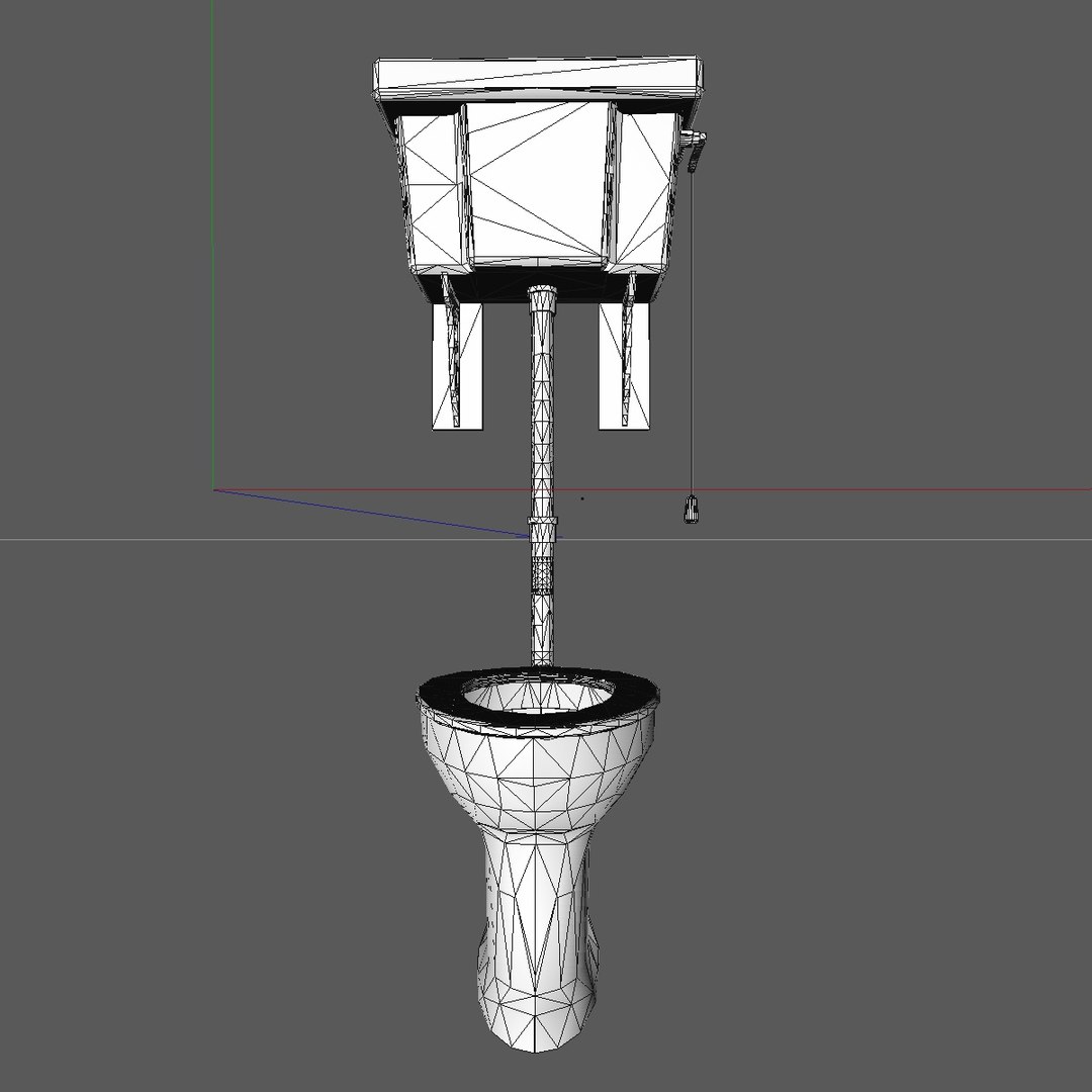 3d Toilet Renderer Ready Model