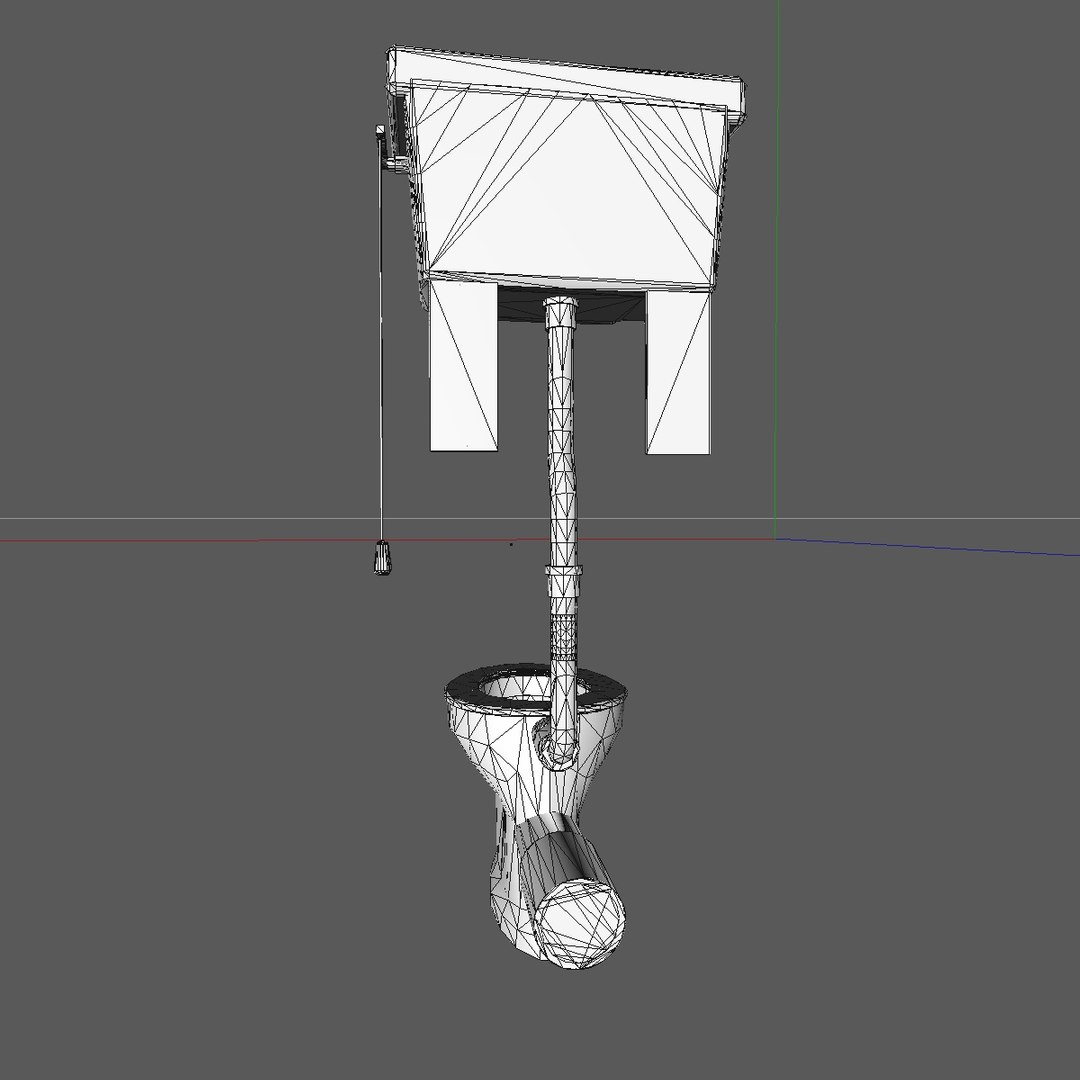 3d Toilet Renderer Ready Model