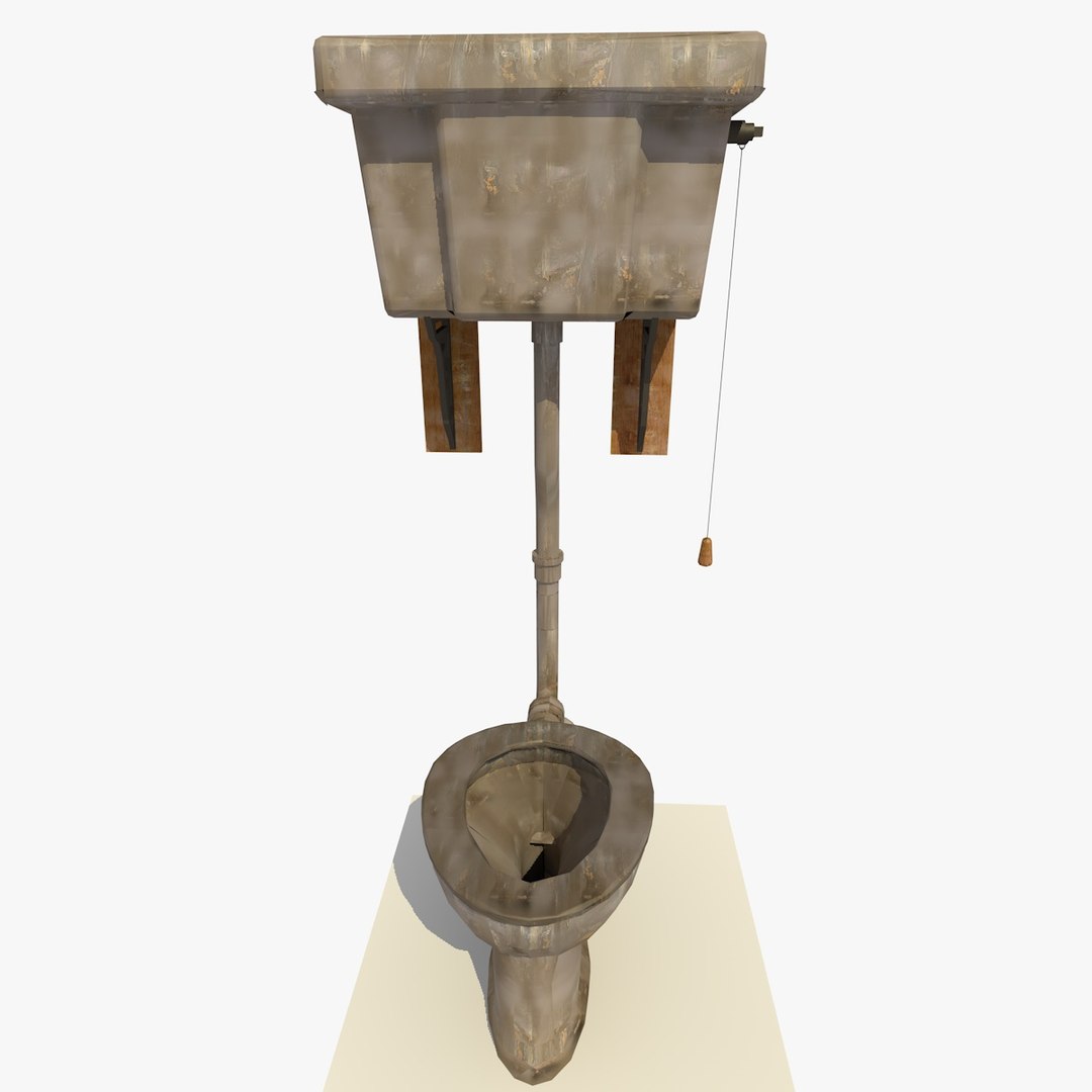 3d Toilet Renderer Ready Model