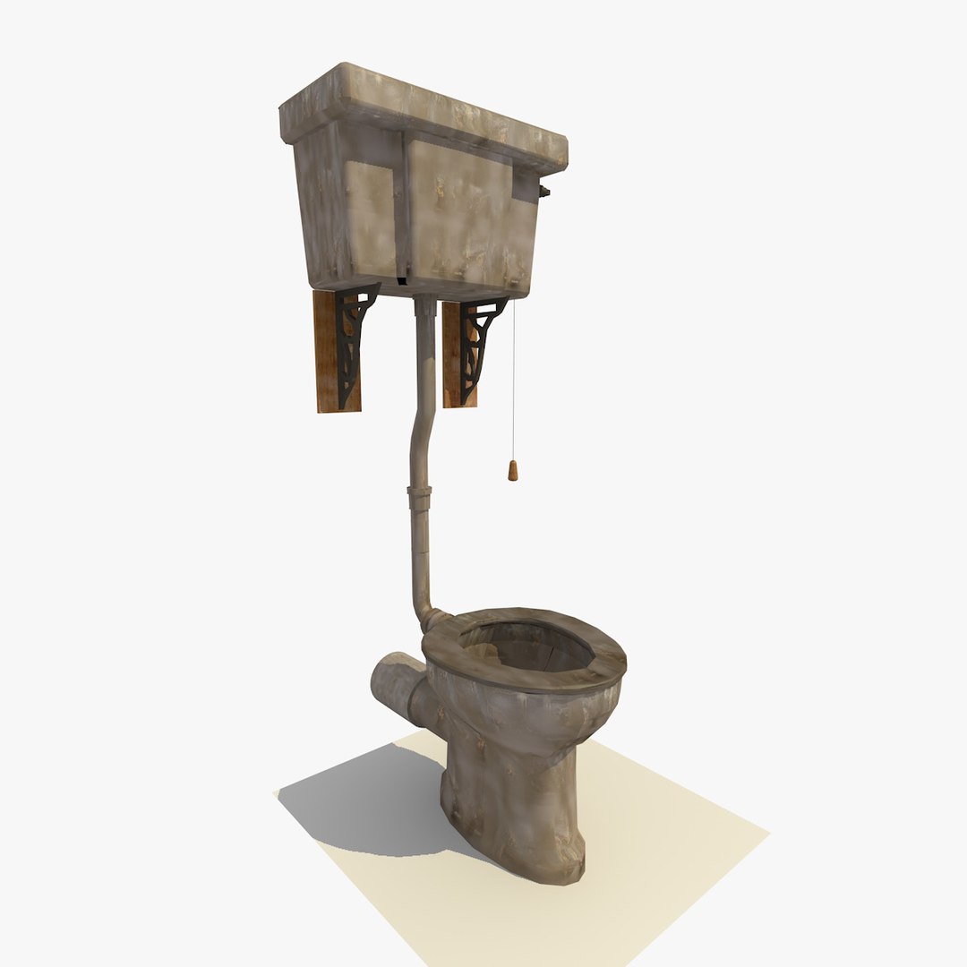 3d Toilet Renderer Ready Model