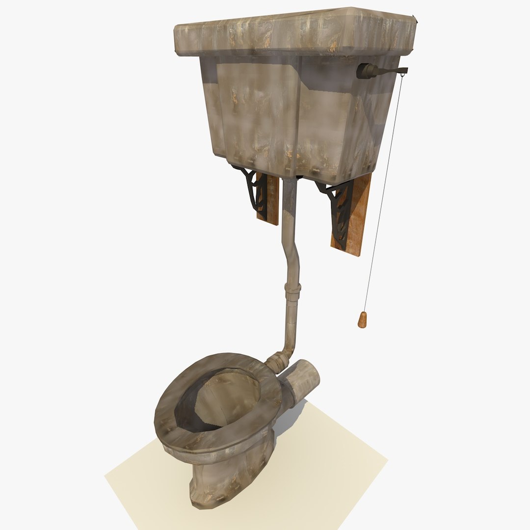 3d Toilet Renderer Ready Model