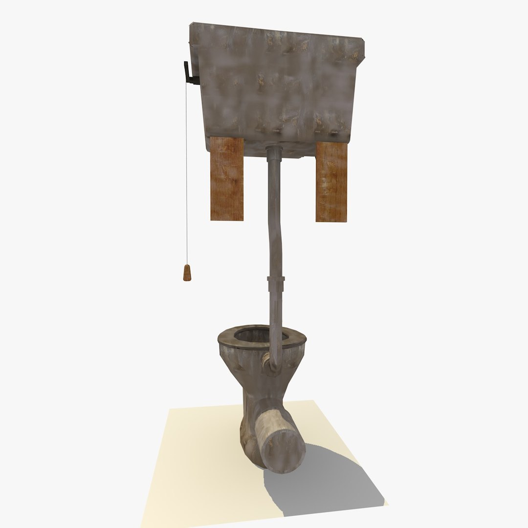 3d Toilet Renderer Ready Model