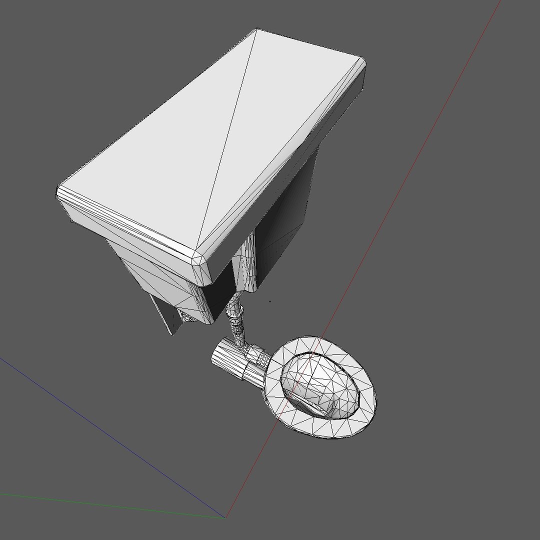 3d Toilet Renderer Ready Model