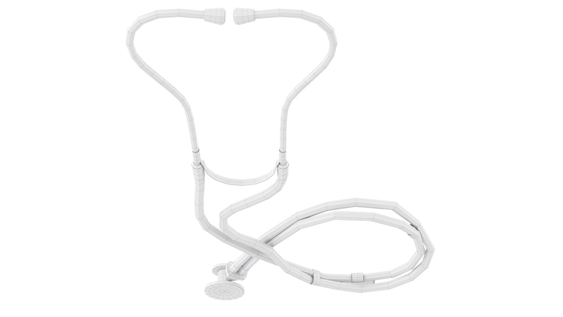 Stethoscope Medicine Science 3D Model - TurboSquid 1605288