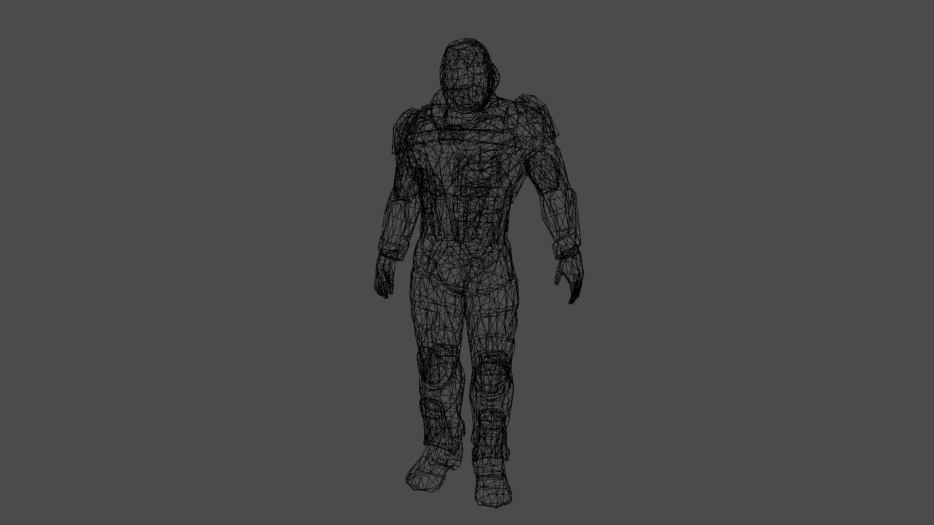 3D Futuristic Heavy Armor Soldier Rigged 3D Model Battle-Ready ...