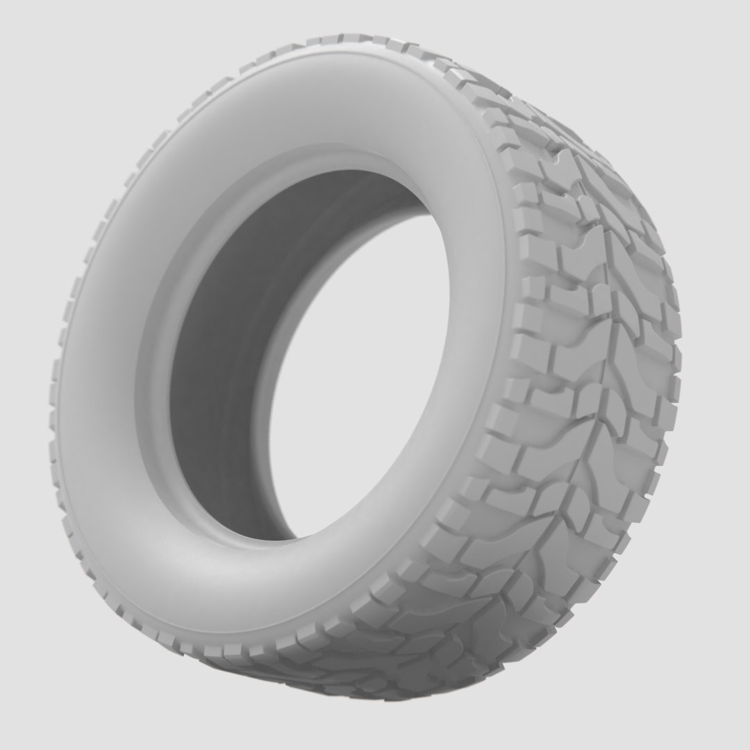 High Performance Off Road Tire 3D Print Model 3D Model - TurboSquid 2245847