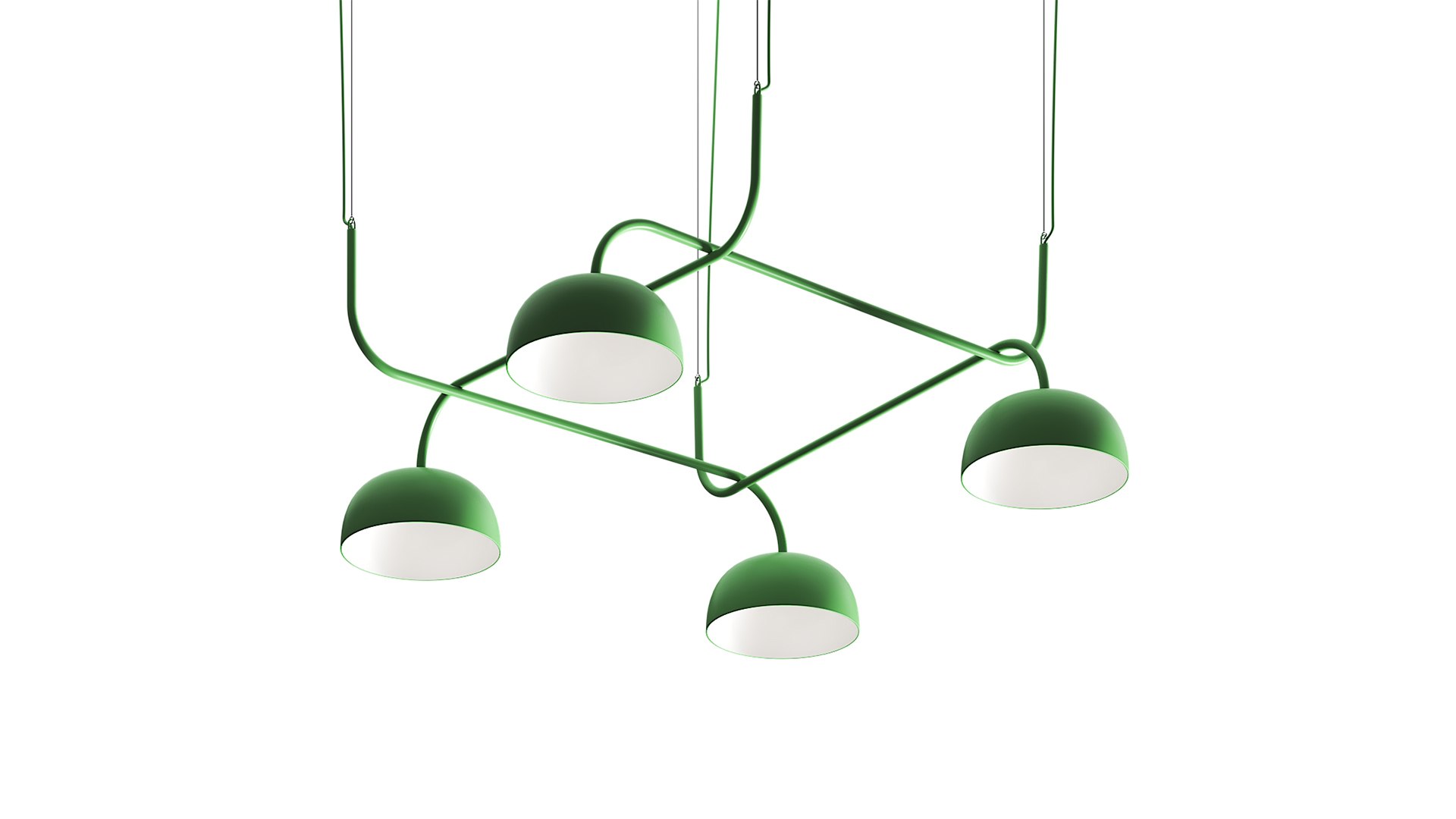 3D Curve Crown Zero Pendant Lamp - TurboSquid 2107989